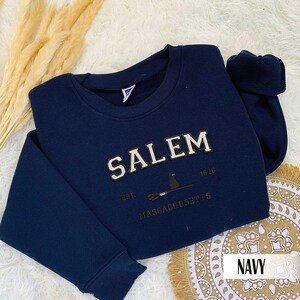 Black Cat Witch Embroidery Design, Salem Embroidery Design, Halloween ...