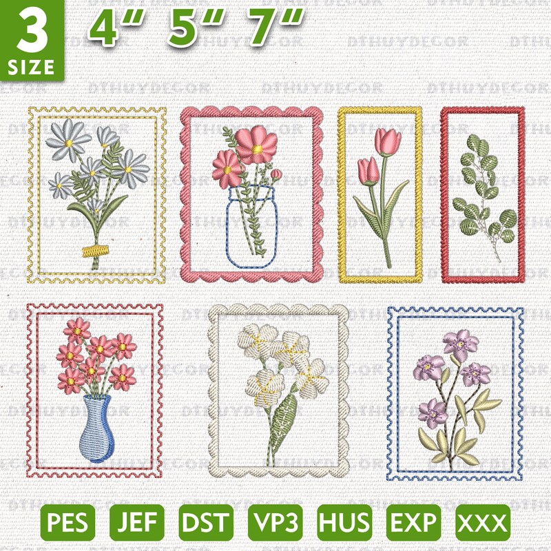 Stamp Embroidery - Etsy
