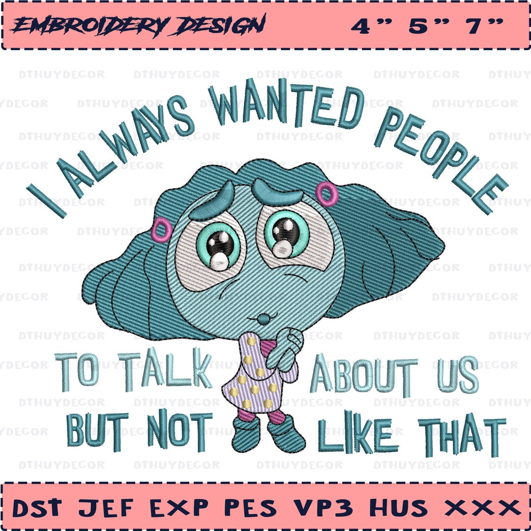 Cartoon Jealous Embroidery Design, Embroidery Jealous Design, Character ...