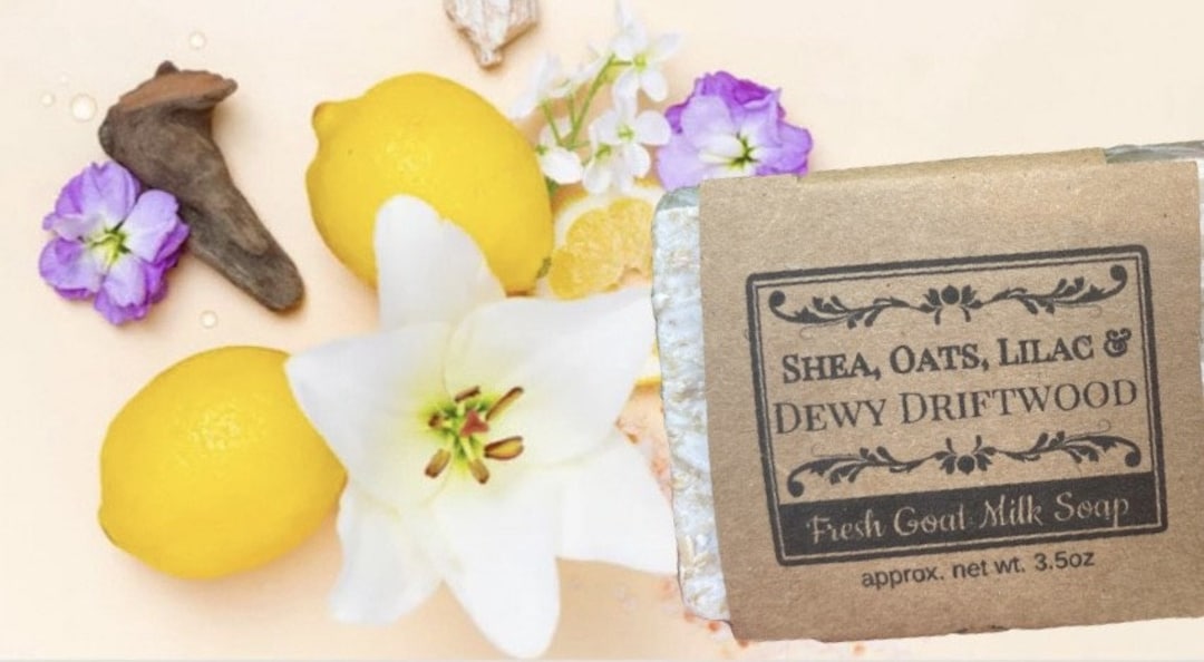 Hoofin' It Soap Co. Fresh Goat Milk Soap shea, Oats, Lilac & Dewy ...