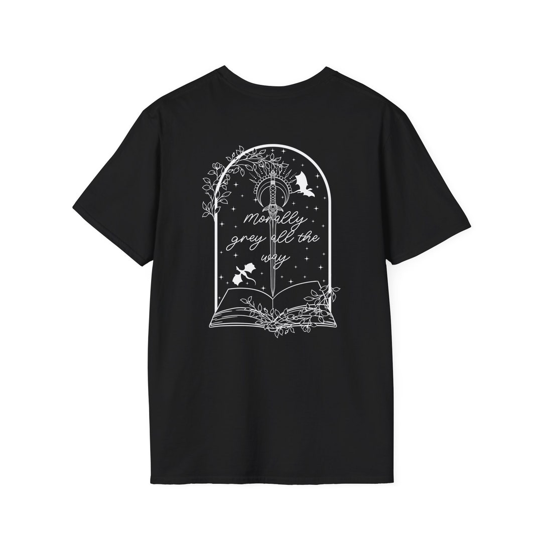 Morally Grey All the Way Unisex Softstyle Shirt - Etsy