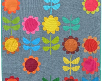 PDF Modern Windy Quilt Pattern Digital Download by Emily Quilts - Etsy