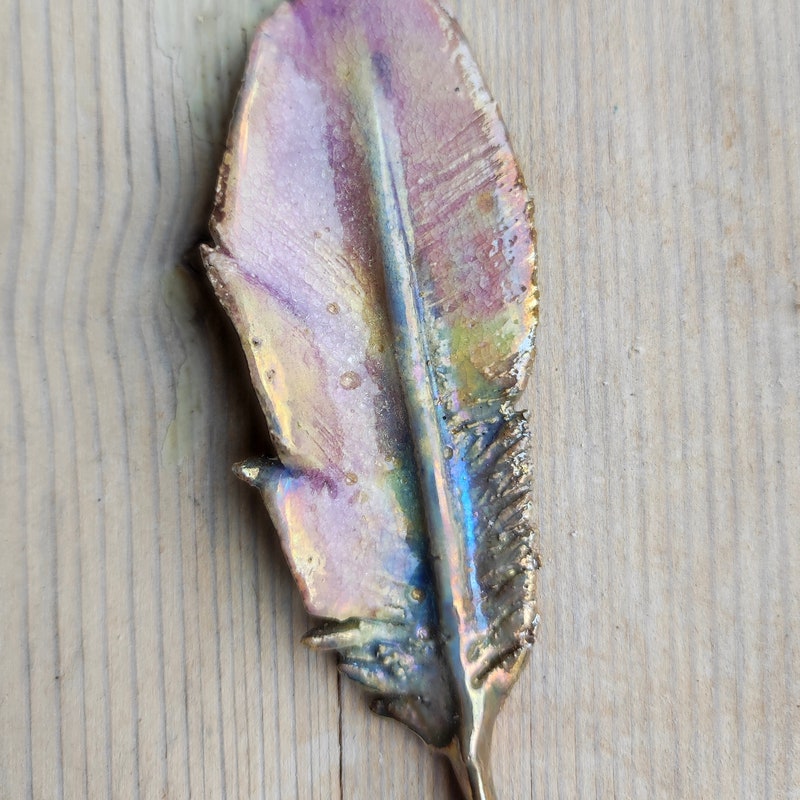 Ceramic Feather - Etsy