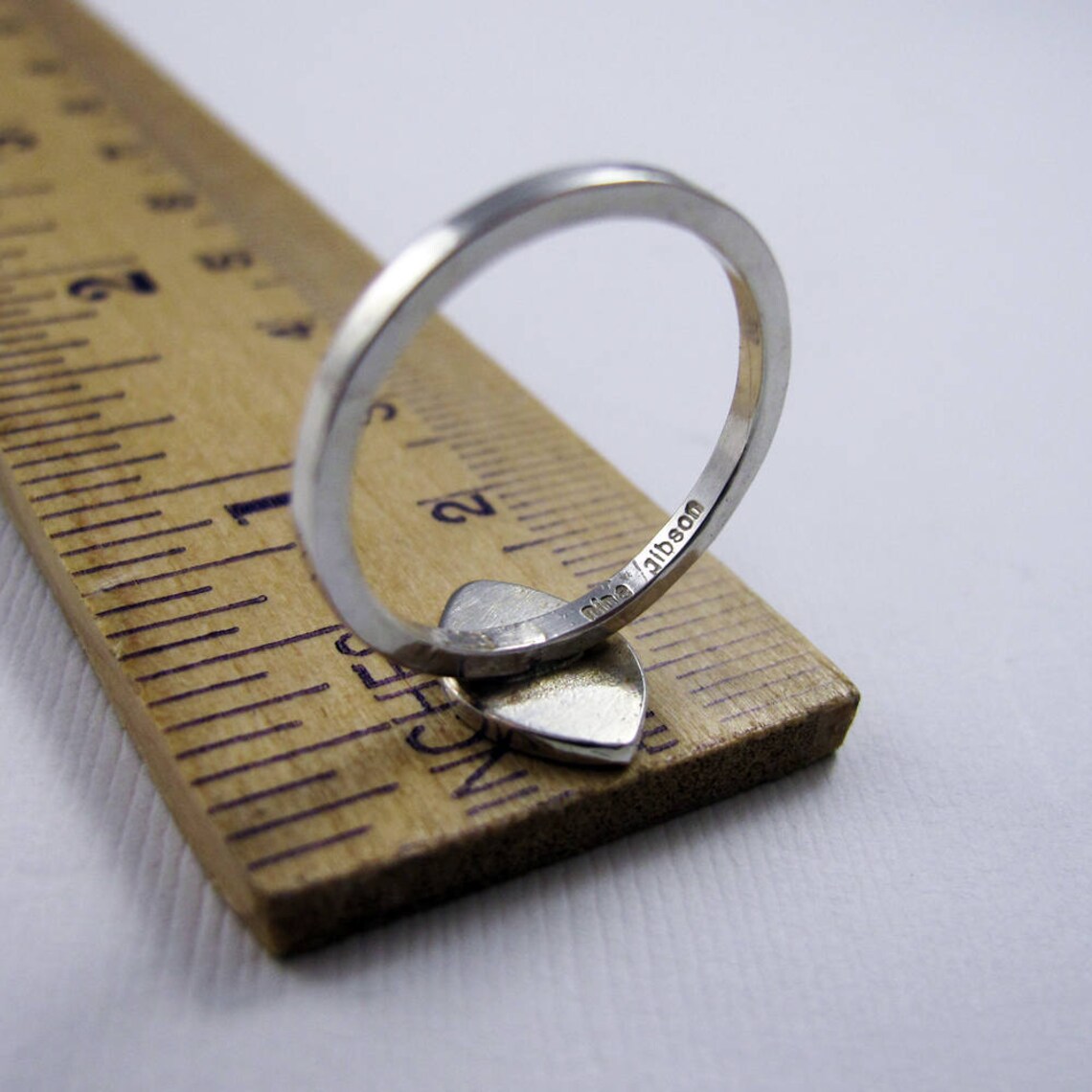 Sunrise Fan Ring - Sterling Silver Rings - Stamped Leaf Ring - Tribal ...