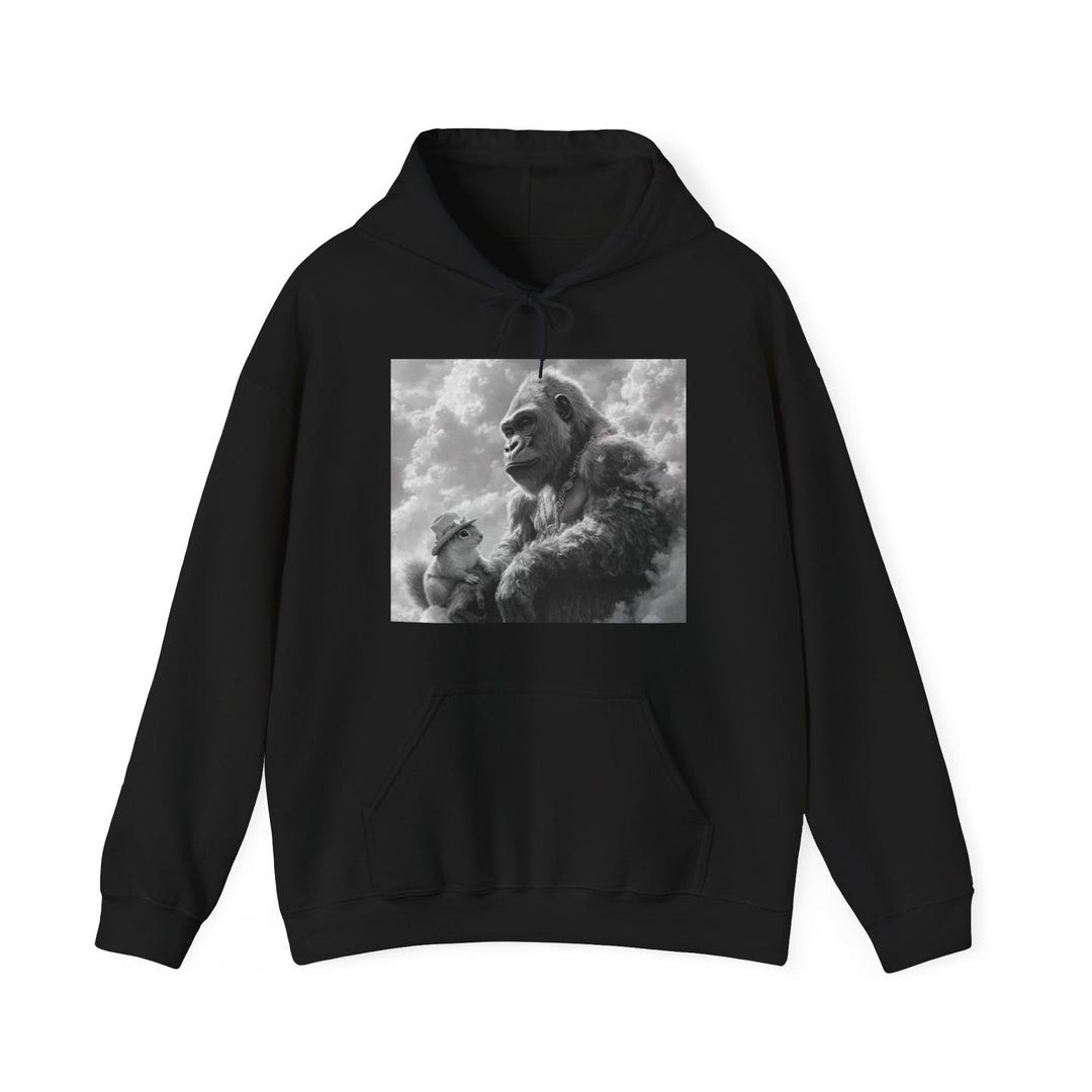 RIP Harambe and Peanut MEME Hoodie, Unisex Heavy Blend, Animal Rights ...