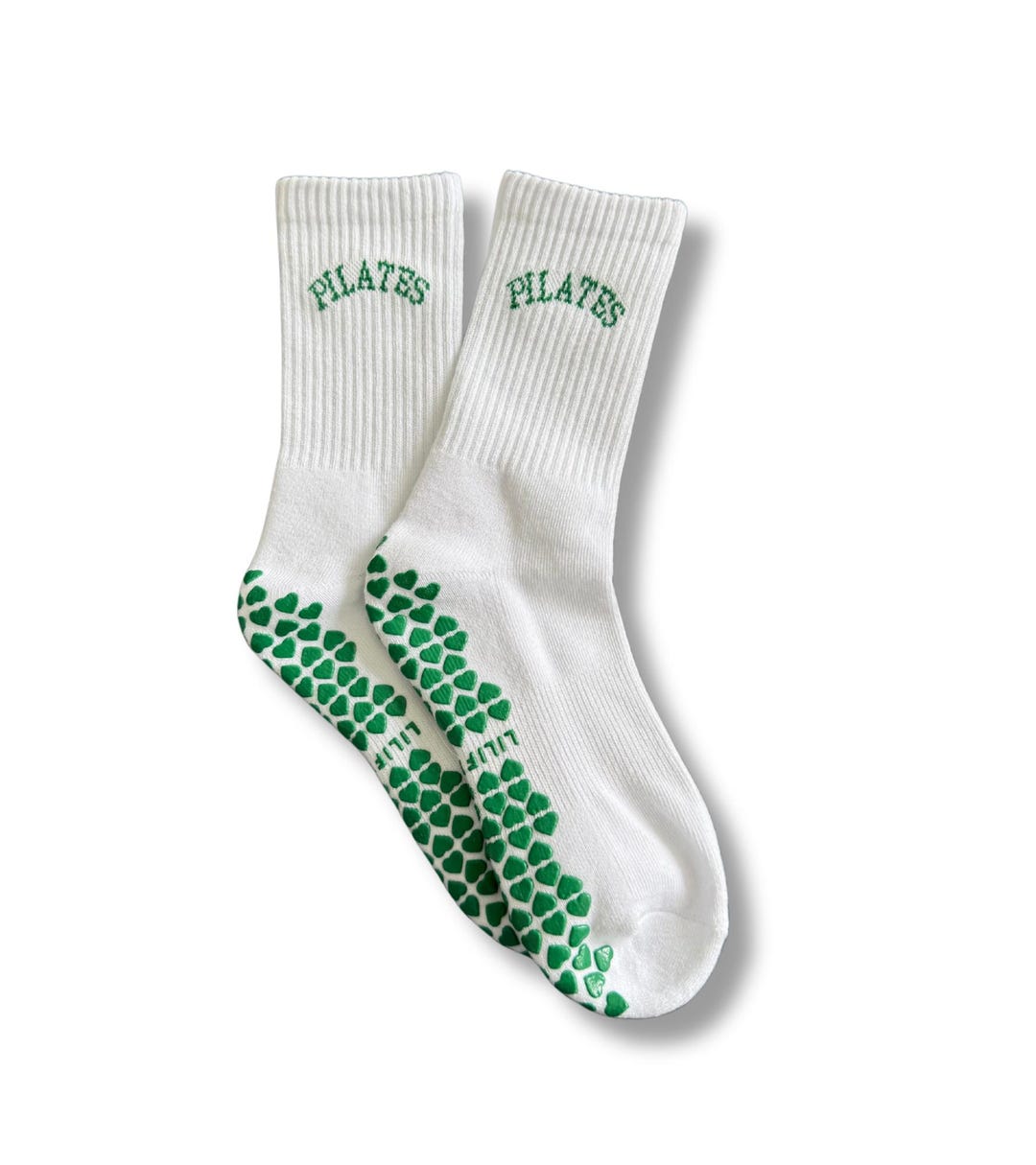 Varsity Pilates Grip Sock - Etsy