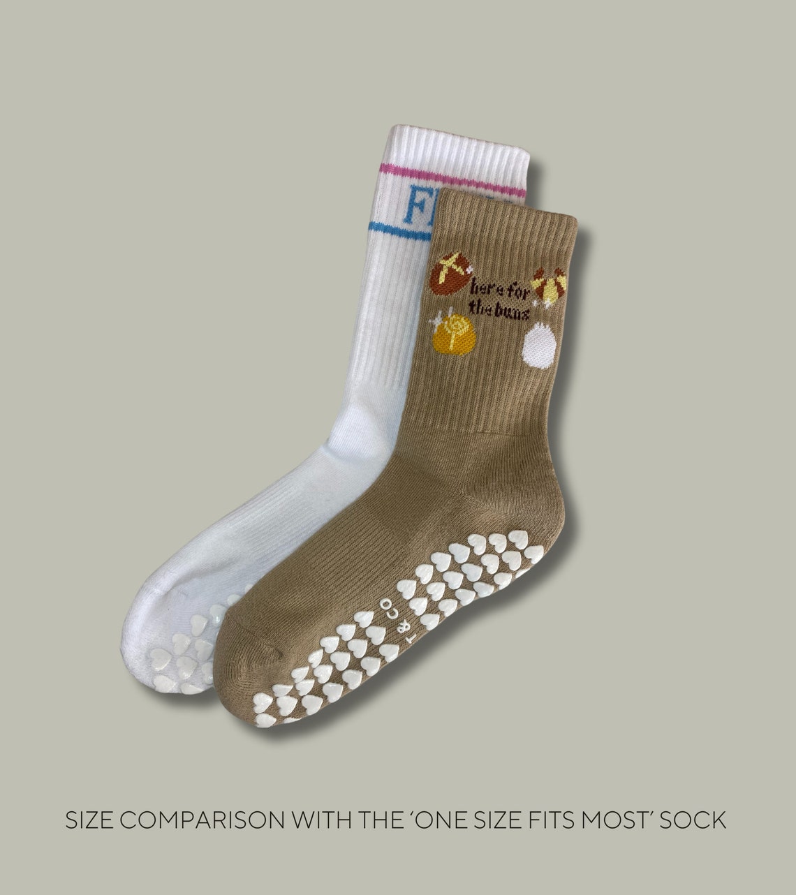 Point Flex Pilates Grip Socks (large) - Etsy