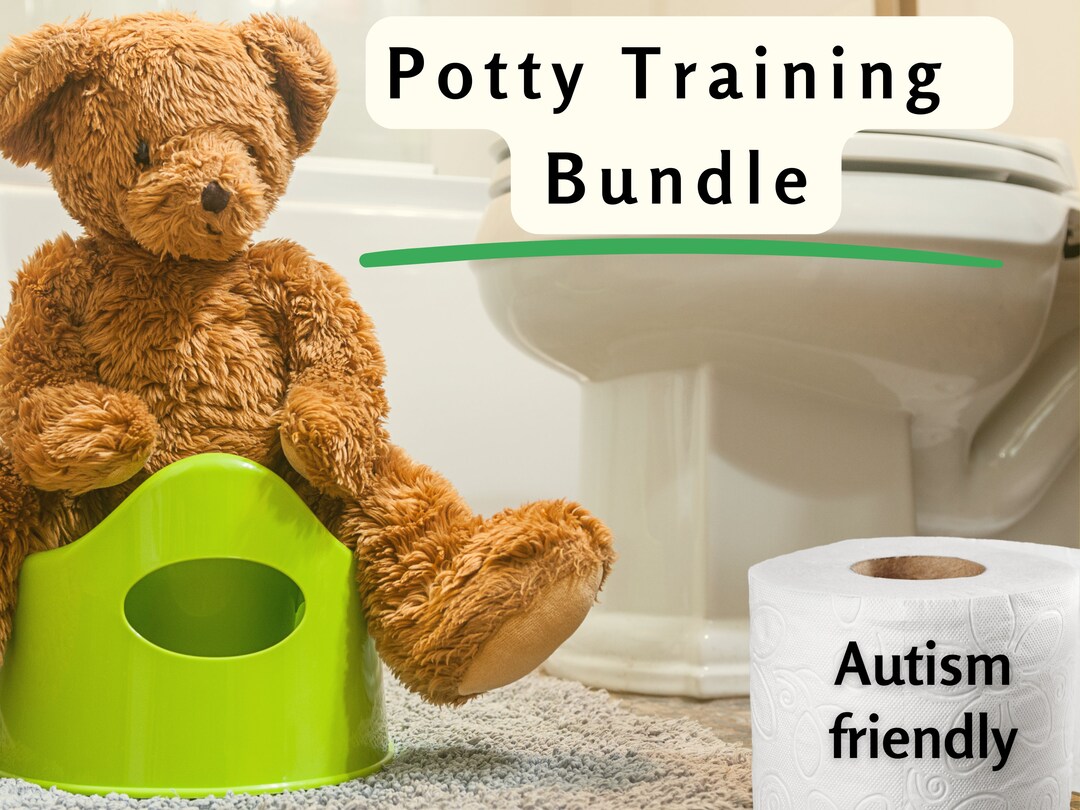 Kids Potty Training Bundle, Using the Toilet Visual Aids, Social Story ...