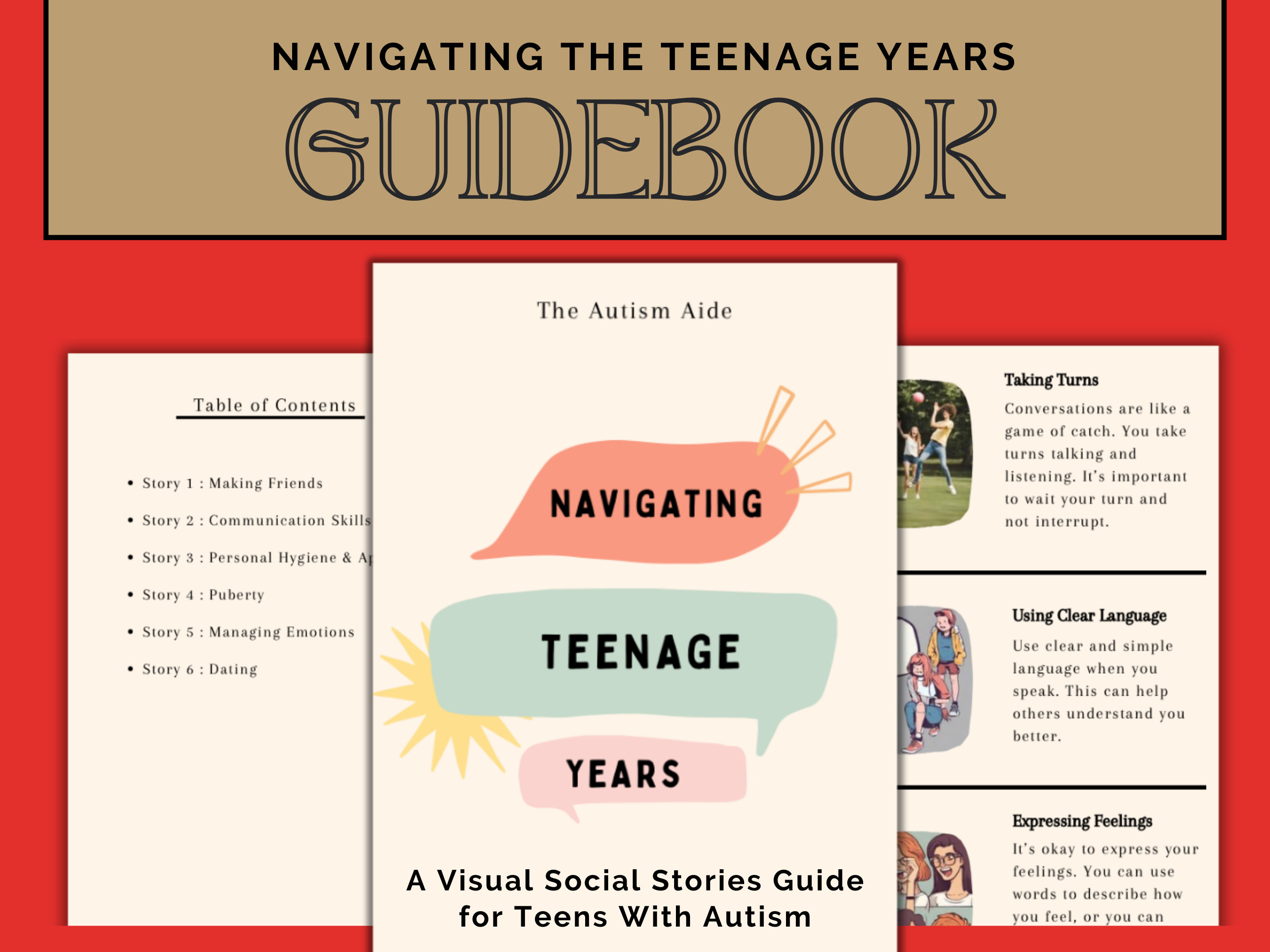 A Social Stories Guide for Teens With Autism, Navigating Teenage Years ...