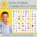 Non Verbal Visual Communication Board, Flashcards for Children With ...