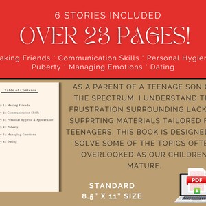 A Social Stories Guide for Teens With Autism, Navigating Teenage Years ...