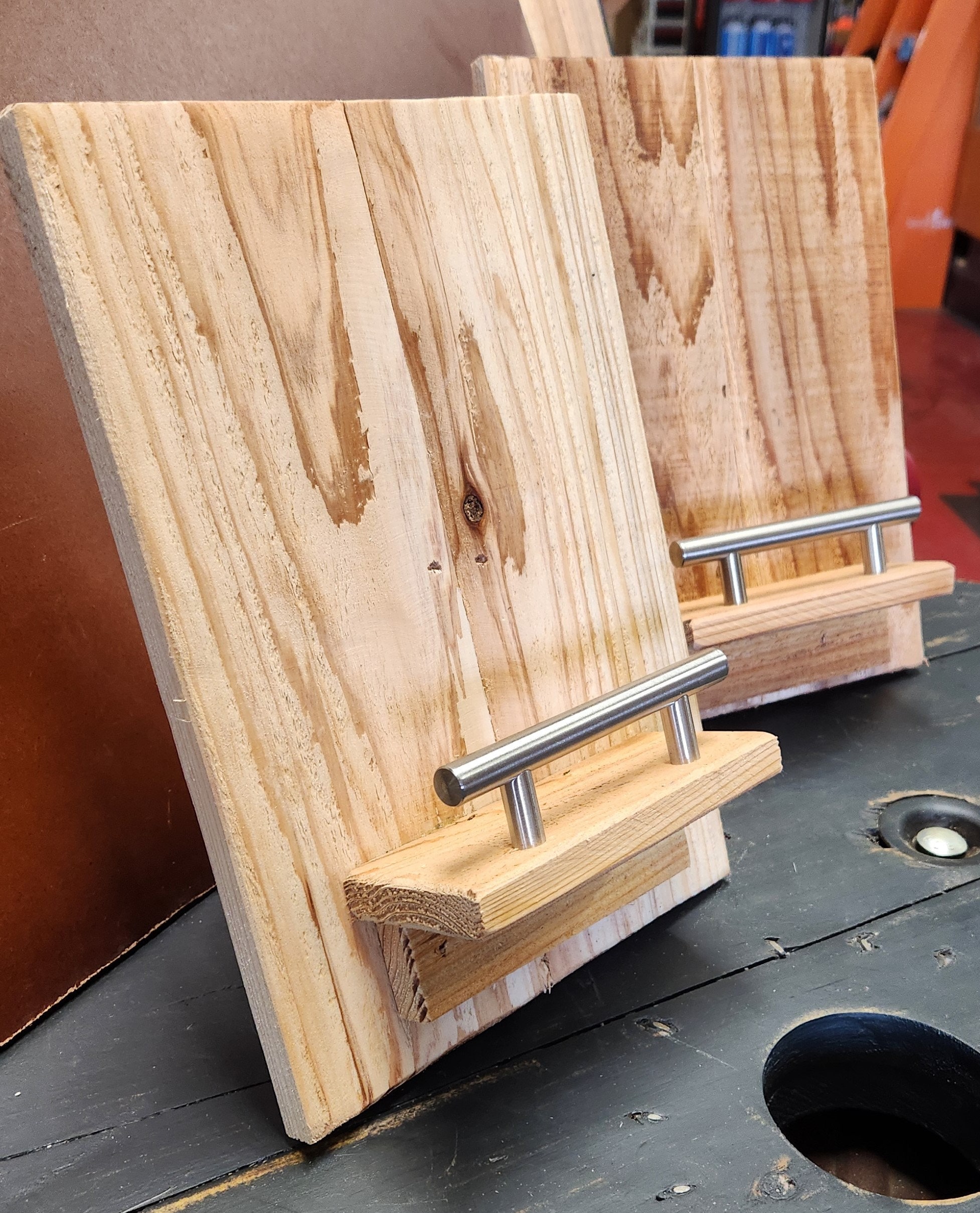 Handmade Cookbook/ipad/tablet Stand Holder - Etsy