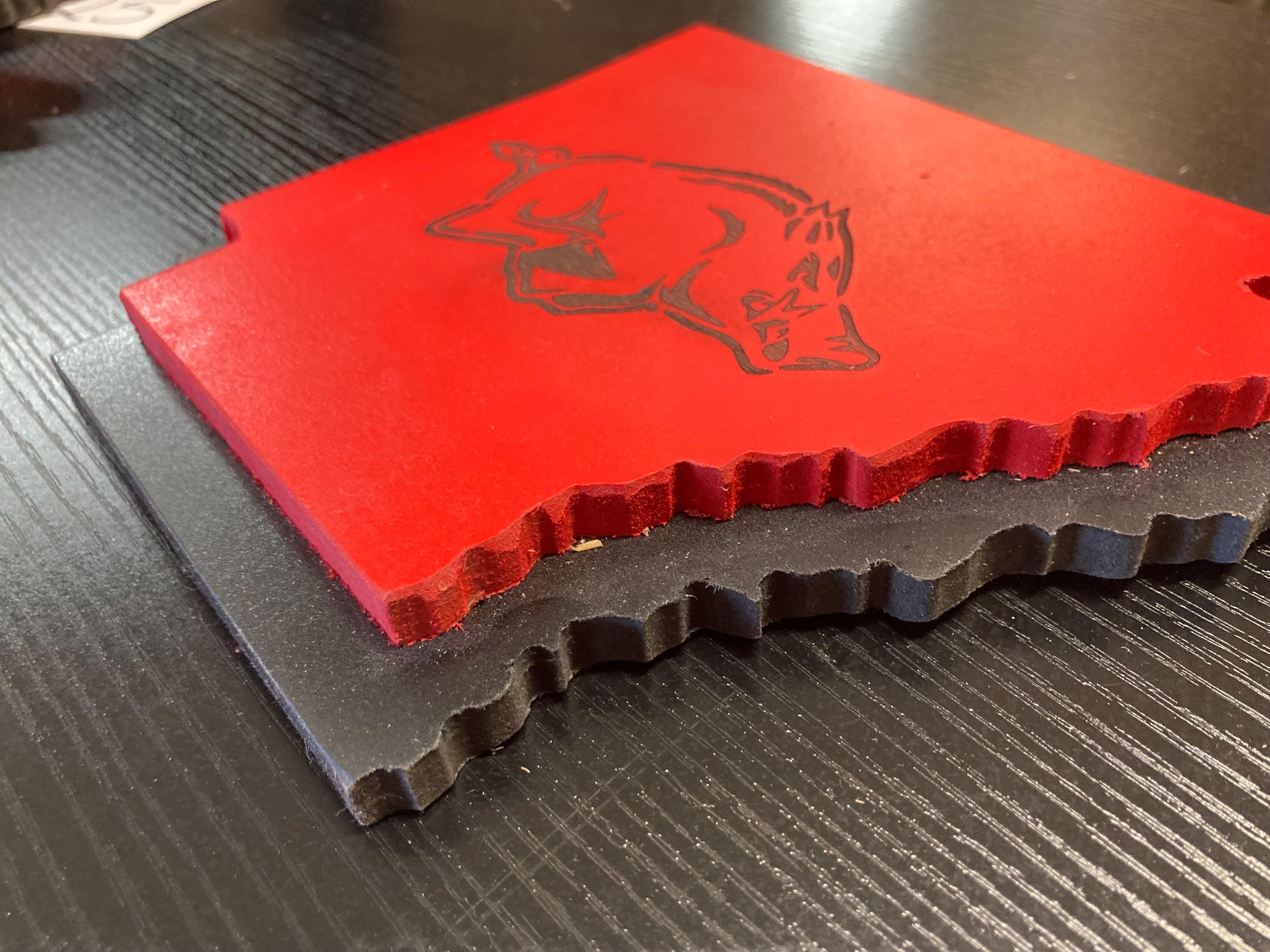 3D Arkansas State With Razorback Laser Engraved Wall Décor - Etsy