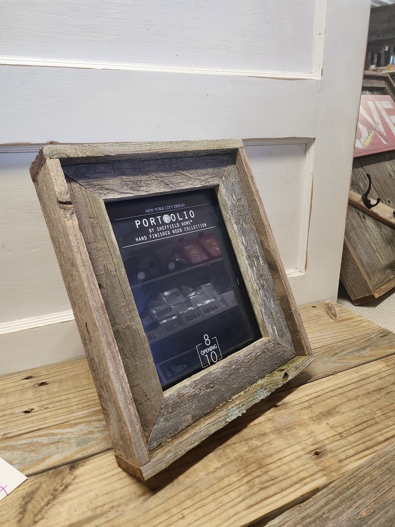 8x10 Handmade Rustic Barn Wood Picture Frames - Etsy