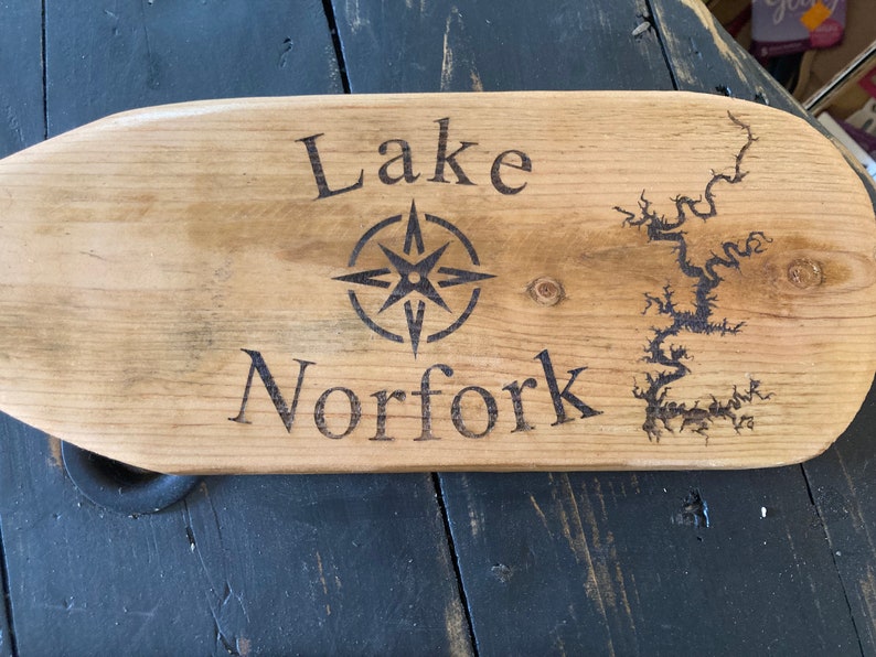 Lake House Boat Paddle Wall Décor - Etsy