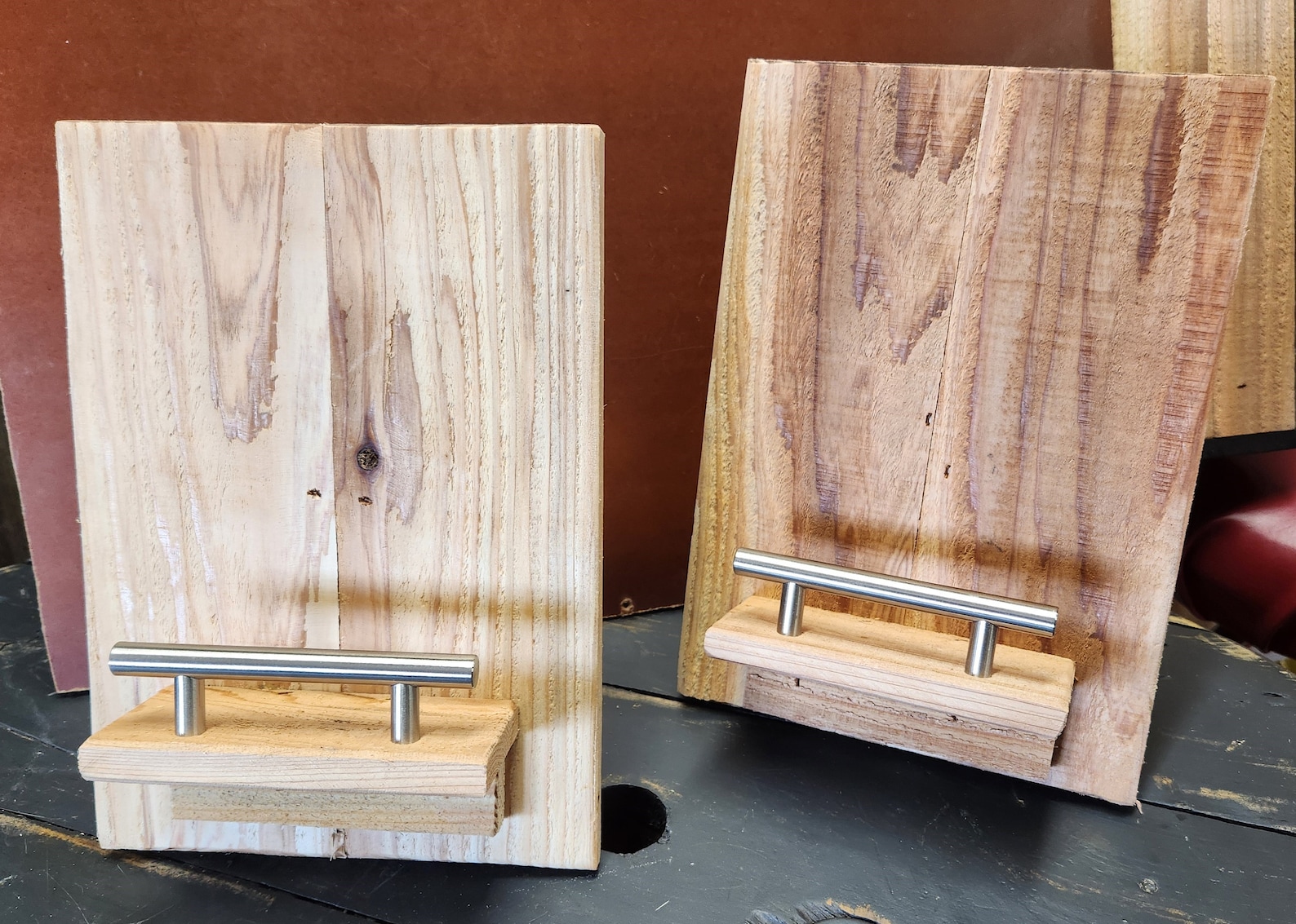 Handmade Cookbook/ipad/tablet Stand Holder - Etsy