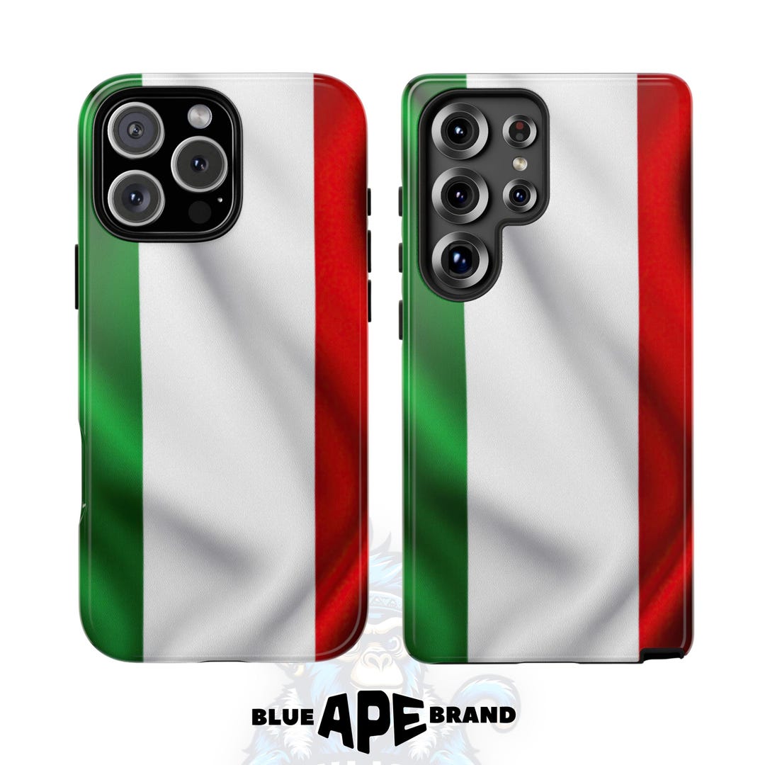 Italia Essence Phone Case | Italian Flag | Green, White, Red Stripes ...