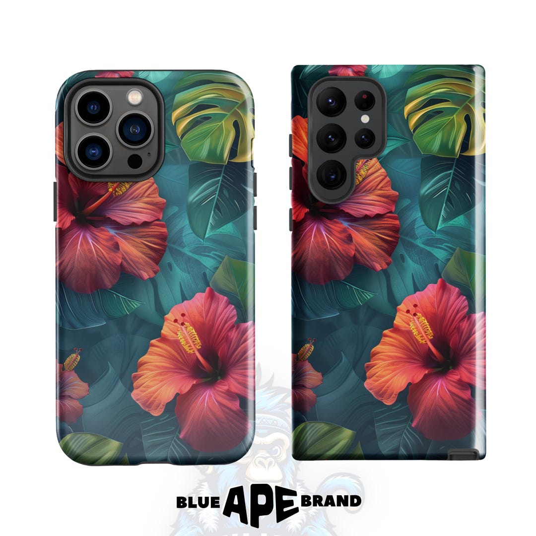 Tropical Hibiscus Harmony Phone Case | Exotic Floral Design | iPhone ...