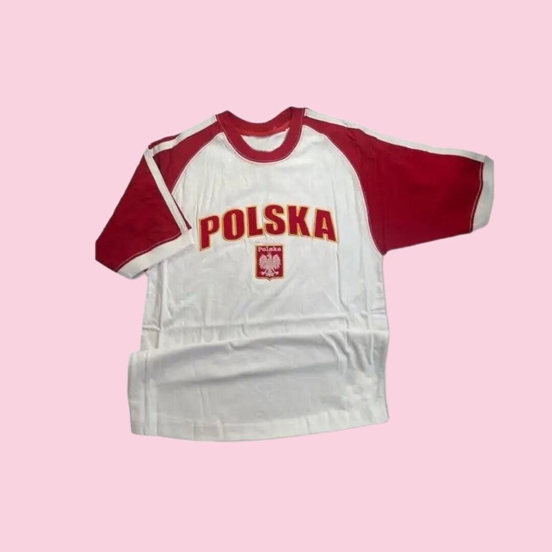Vintage Poland Baby Tee Y2k Crop Top 90's 2000's Polska Core Cropped T ...