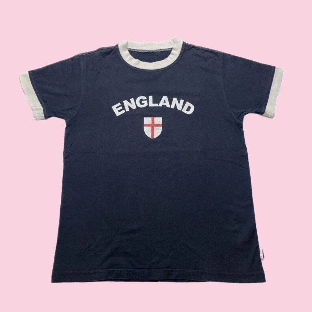 Vintage England Crop Top Y2k Baby Tee 90's 2000's Cropped T-shirt - Etsy