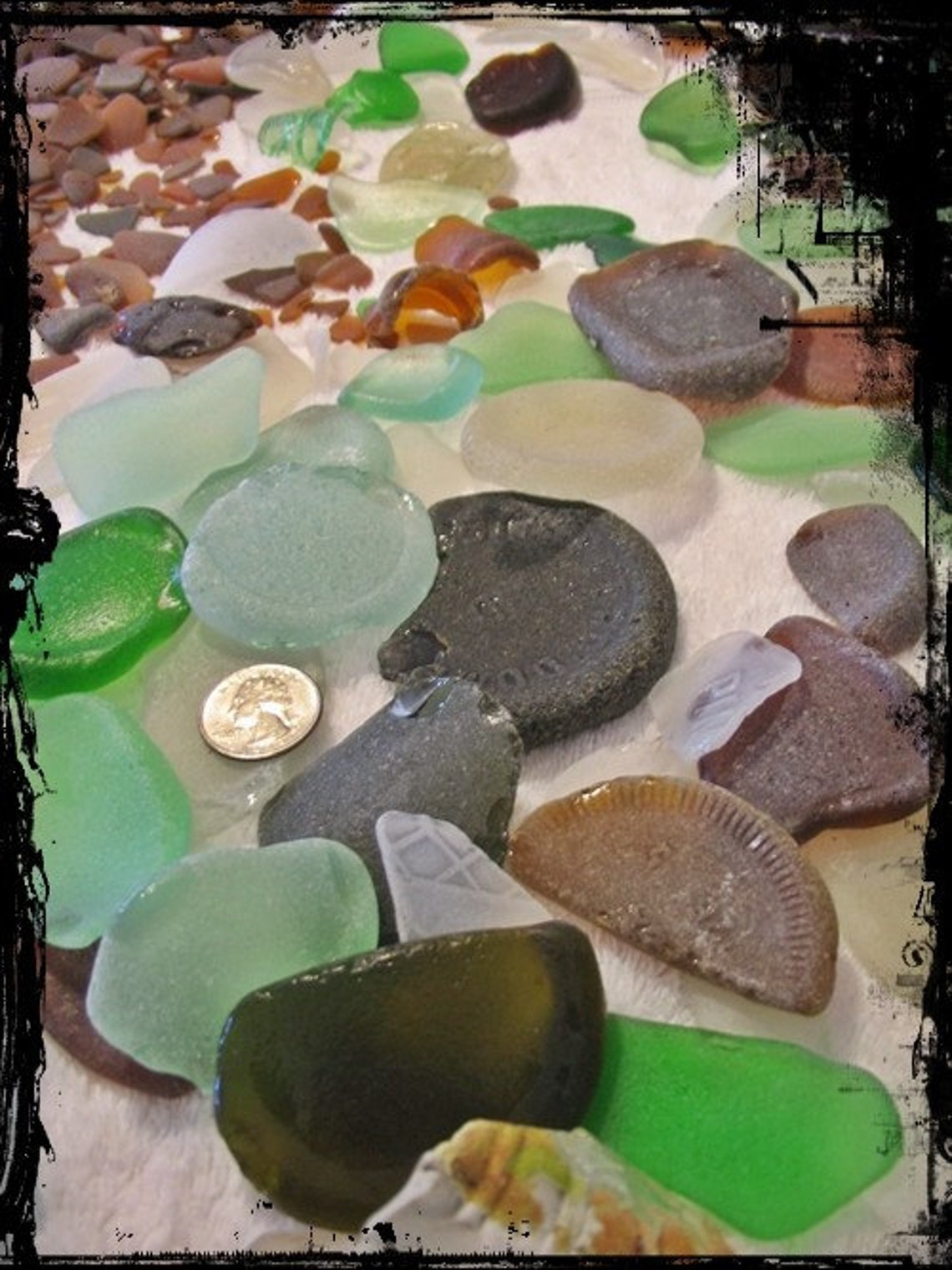 BULK Genuine Sea-tumbled Sea Glass FROSTY WHITE - Etsy