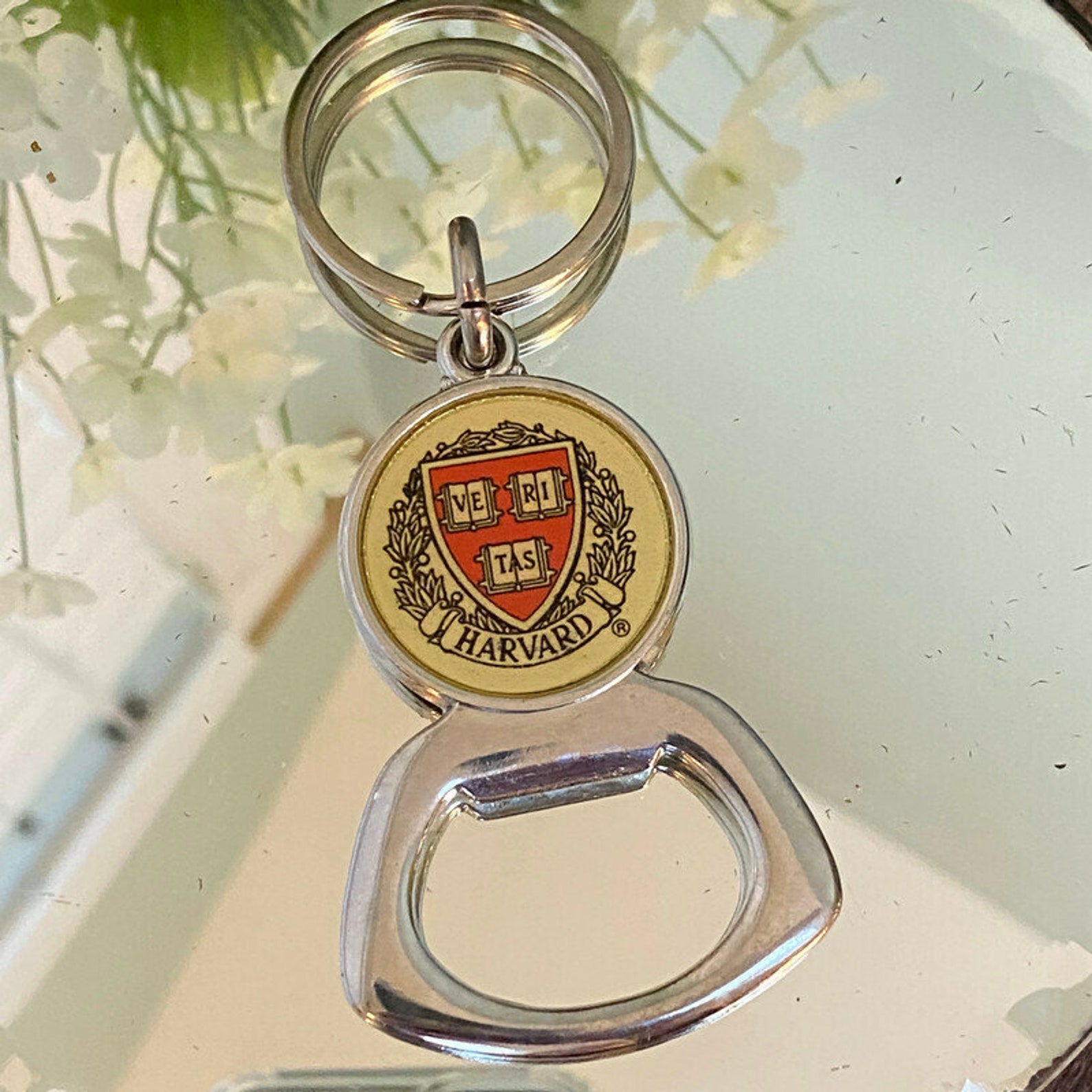 Vintage Harvard University Bottle Opener and Key Ring - Etsy