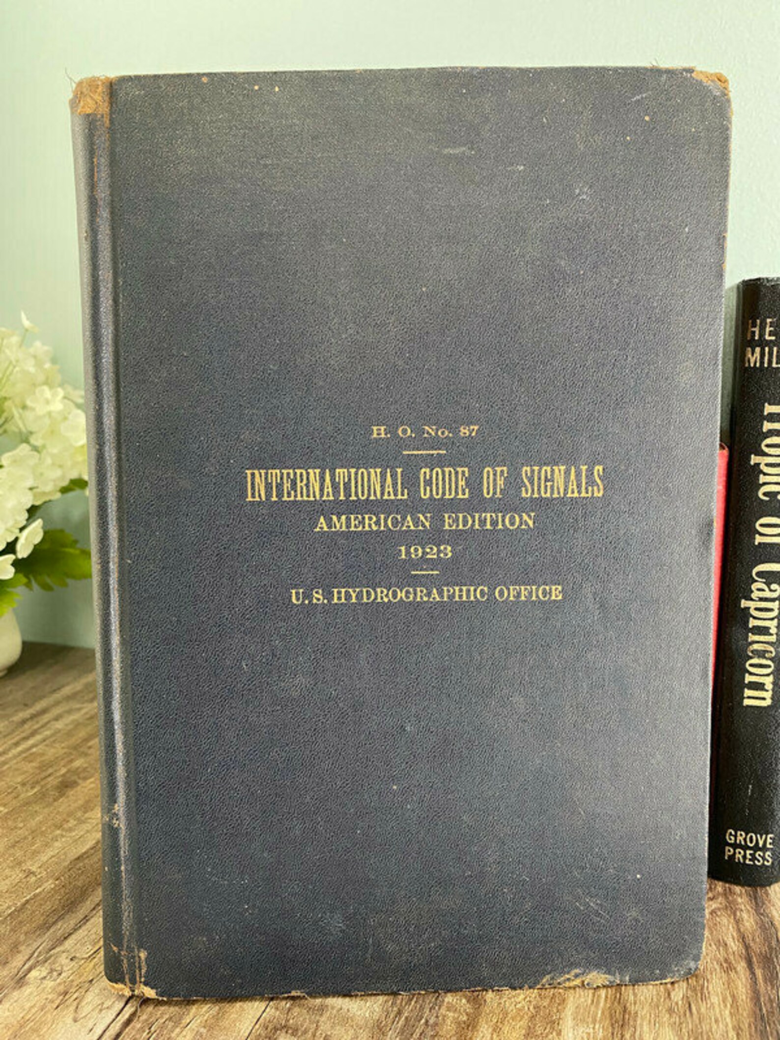 Rare Hardcover Book, International Code of Signals American Edition ...