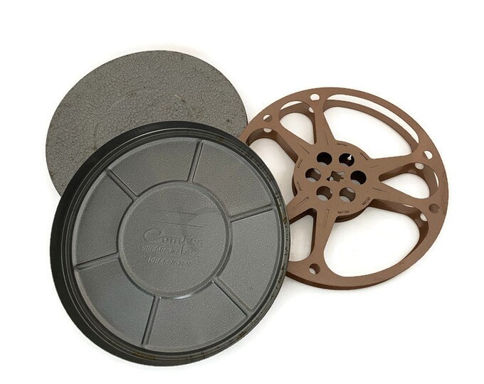 Vintage Film Reel and Can - Etsy