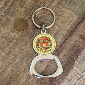 Vintage Harvard University Bottle Opener and Key Ring - Etsy