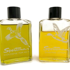 Midcentury Sportsman Cologne for Men and Shaving Lotion Set - Etsy