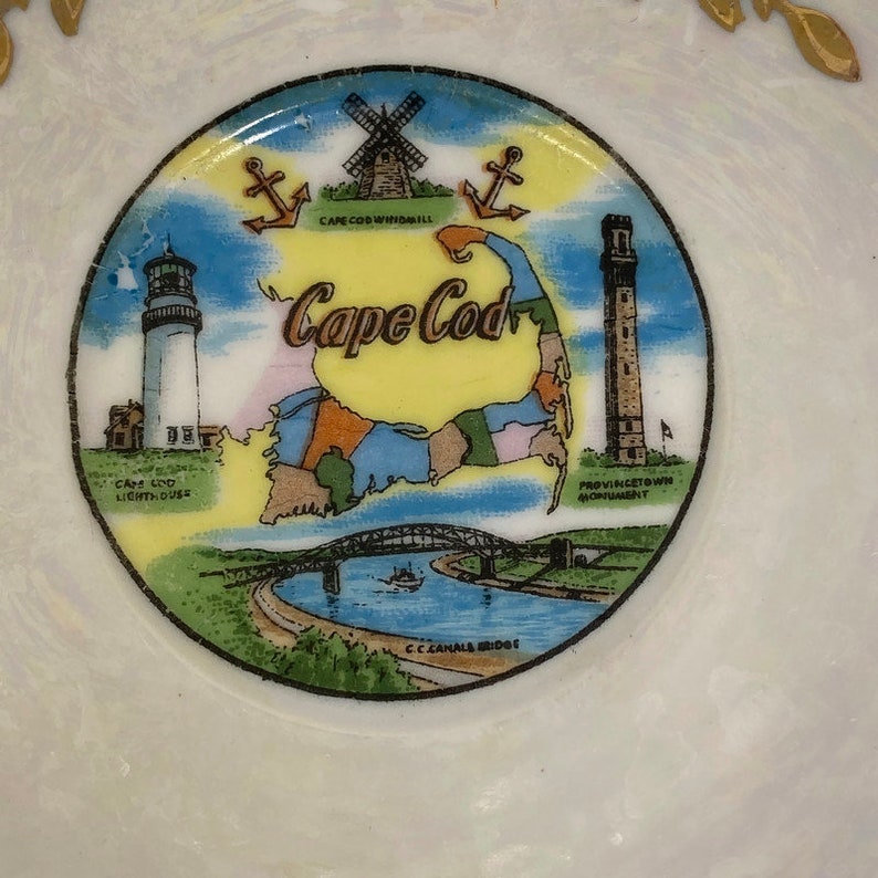 Vintage Cape Cod Massachusetts Souvenir Teacup and Saucer - Etsy