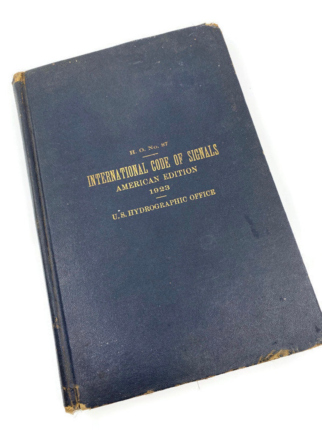 Rare Hardcover Book, International Code of Signals American Edition ...