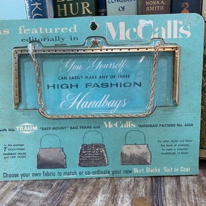 Midcentury Handbag Frame by Traum in Original Packaging - Etsy