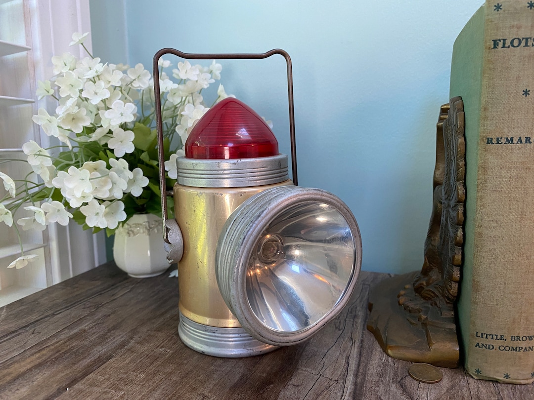 Vintage Flashlight Lantern - Ash Flash Railroad Light - Etsy