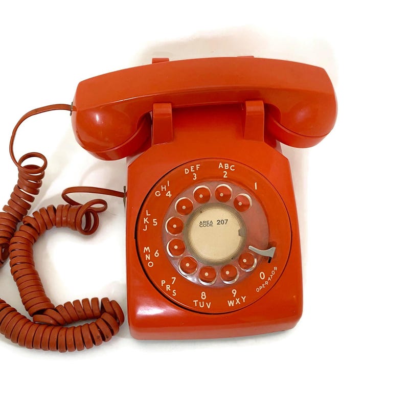 Rotary Dial Phone - Etsy