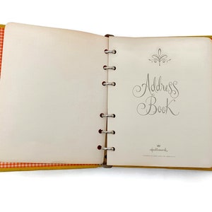 1960s Hallmark Address Book - Etsy