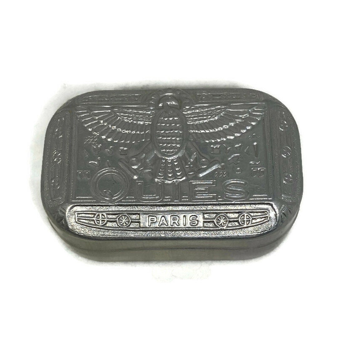 Vintage Art Deco Quies Paris Aluminum Tin Made in France - Etsy