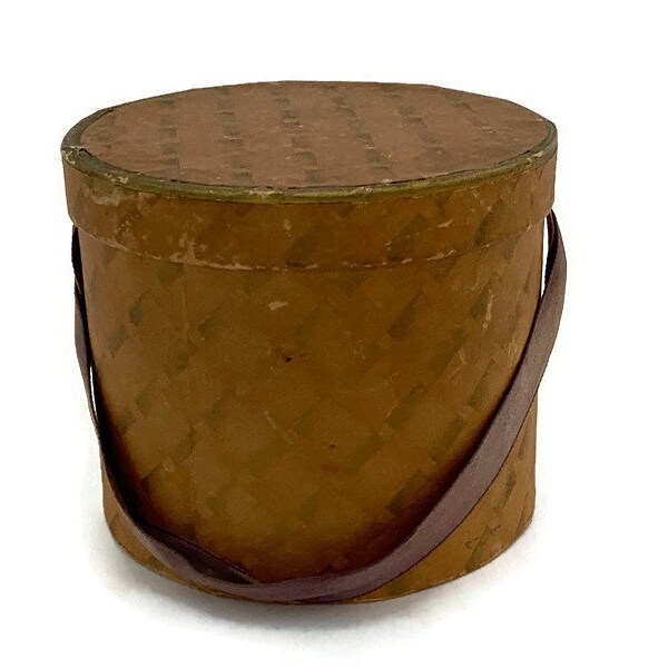 Old Hat Box - Etsy