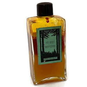 Vintage Pine Needle Bath Essence Robert W. Kellogg Co., Springfield ...
