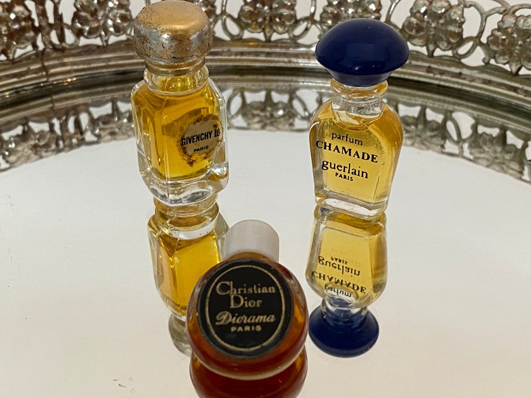 Vintage Perfume Samples Micro Mini Bottles of Diorama Chamade and ...