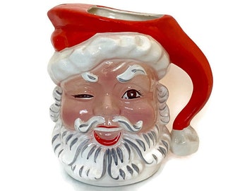 Santa Claus Pitcher - Etsy