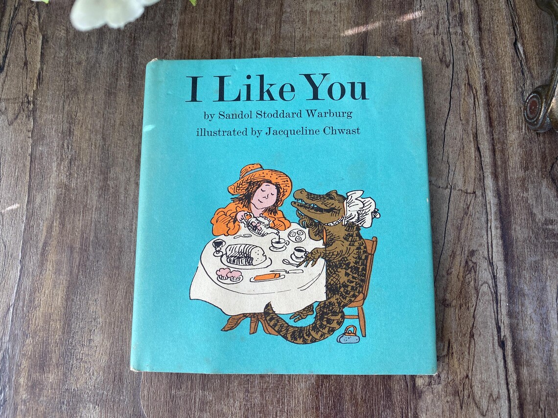Vintage Book, I Like You, by Sandal Stoddard Warburg 1965 - Etsy