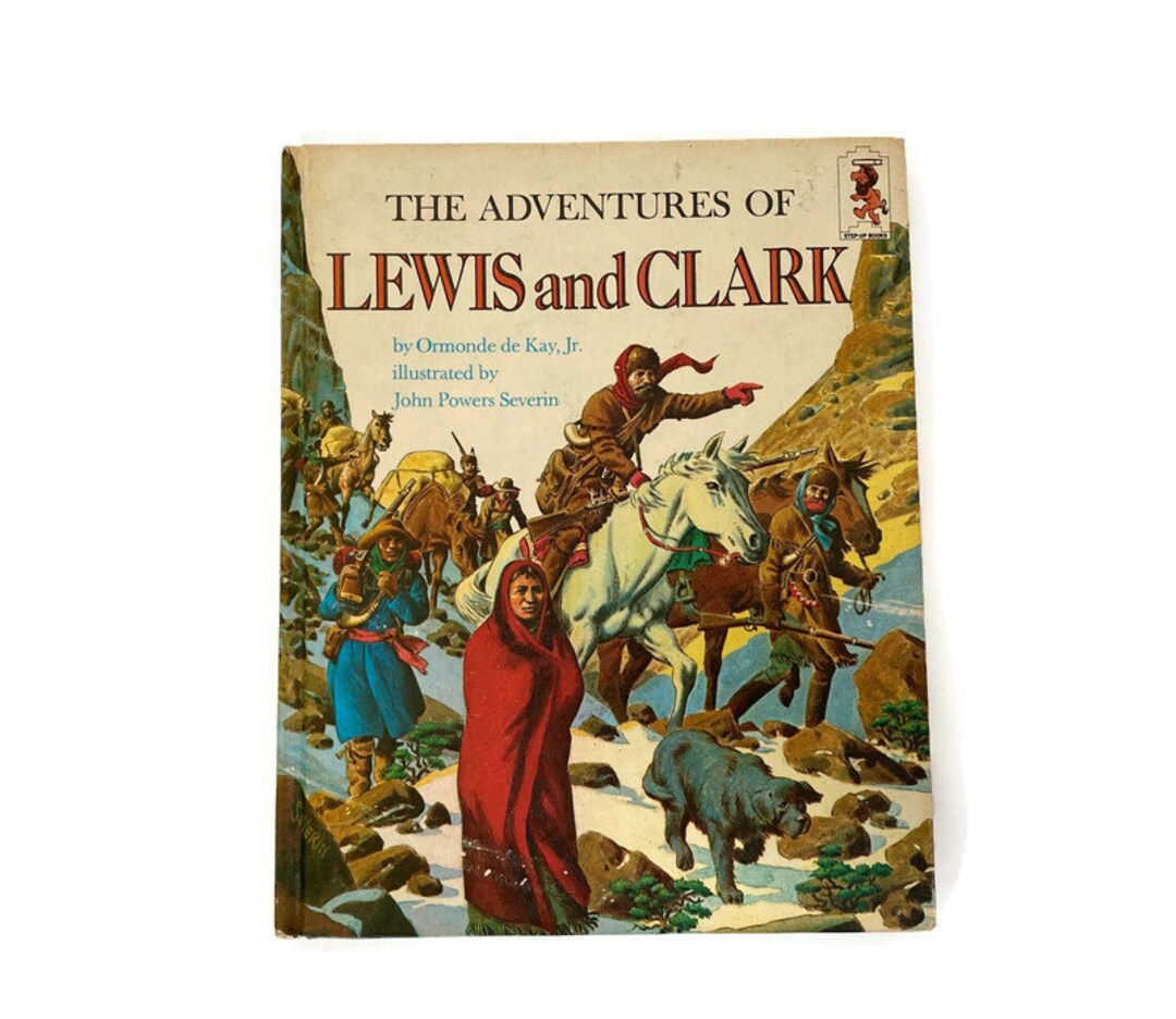 Vintage Children's Book, the Adventures of Lewis and Clark - Etsy