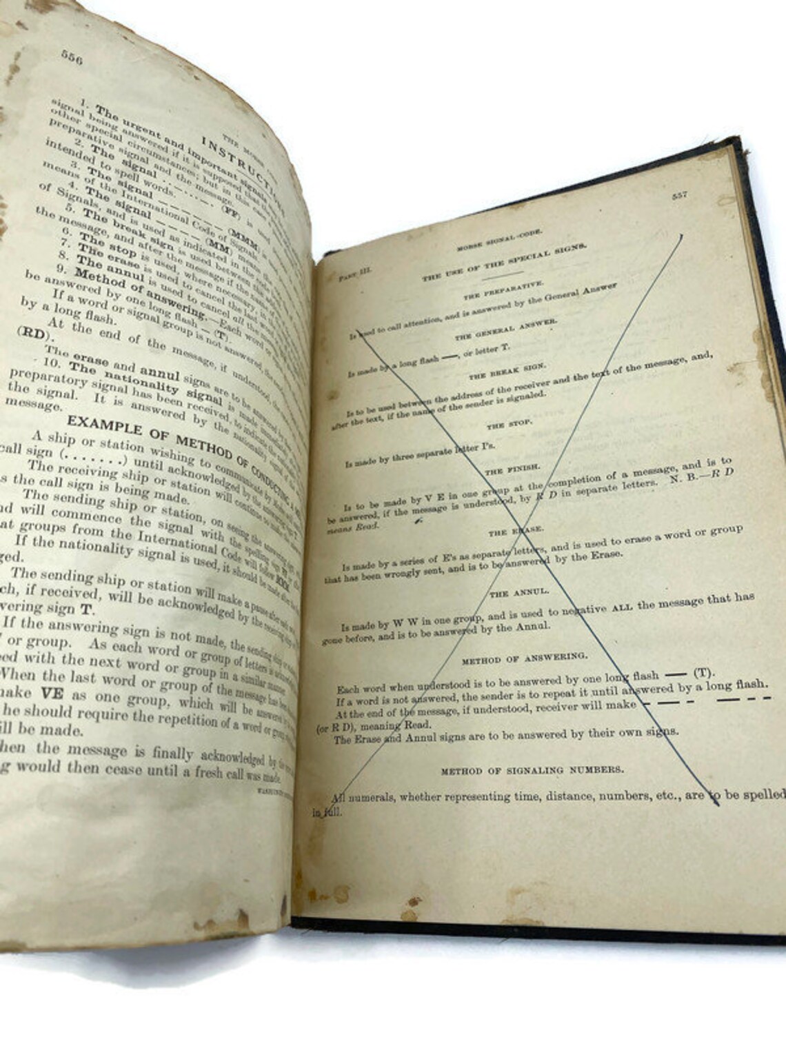 Rare Hardcover Book, International Code of Signals American Edition ...