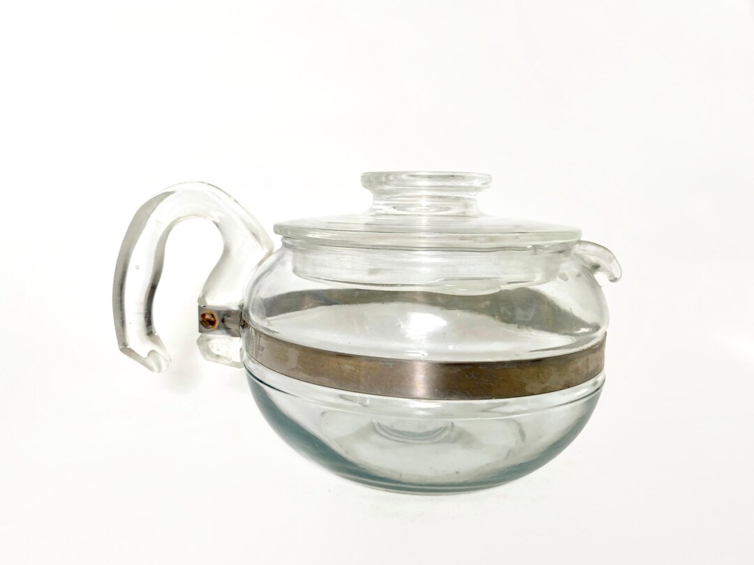 Vintage Pyrex Teapot Stovetop Flameware 8336 - Etsy