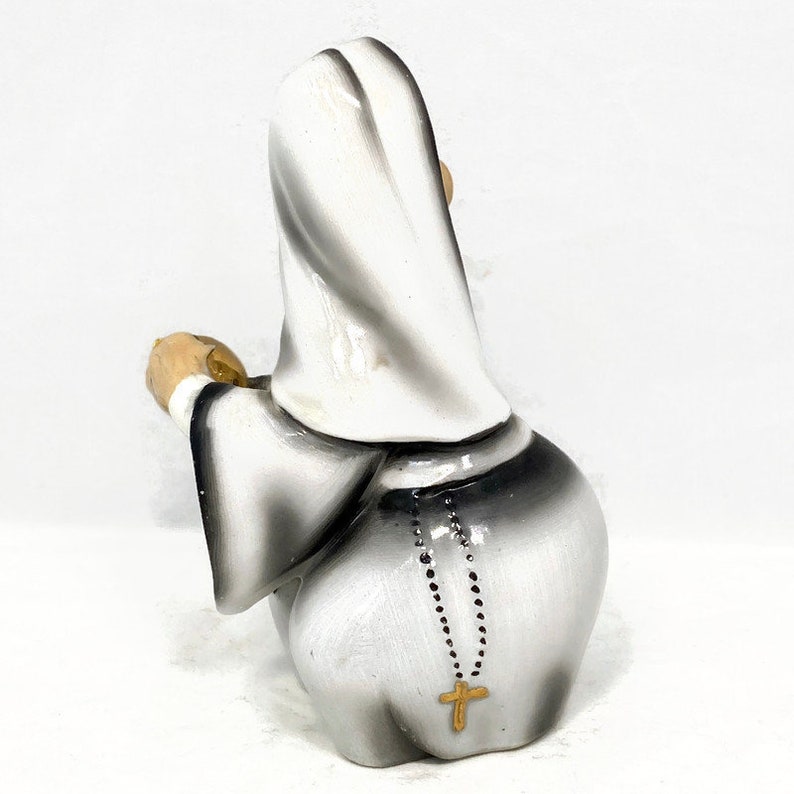 Midcentury Nun Figurine Geo Z. Lefton Baseball Catcher - Etsy