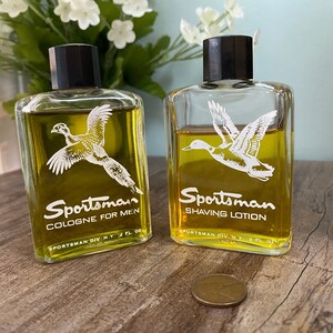 Midcentury Sportsman Cologne for Men and Shaving Lotion Set - Etsy