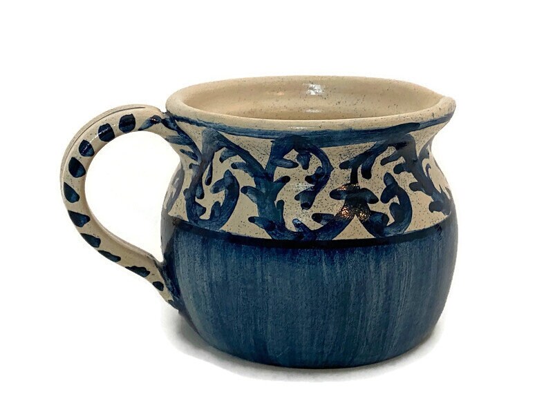 Art & Collectibles Arts and Crafts period pottery pitcher signed N ...