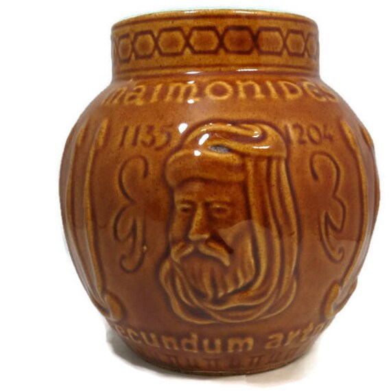 Vintage Maimonides Vase Mccoy Pottery Schering | Etsy