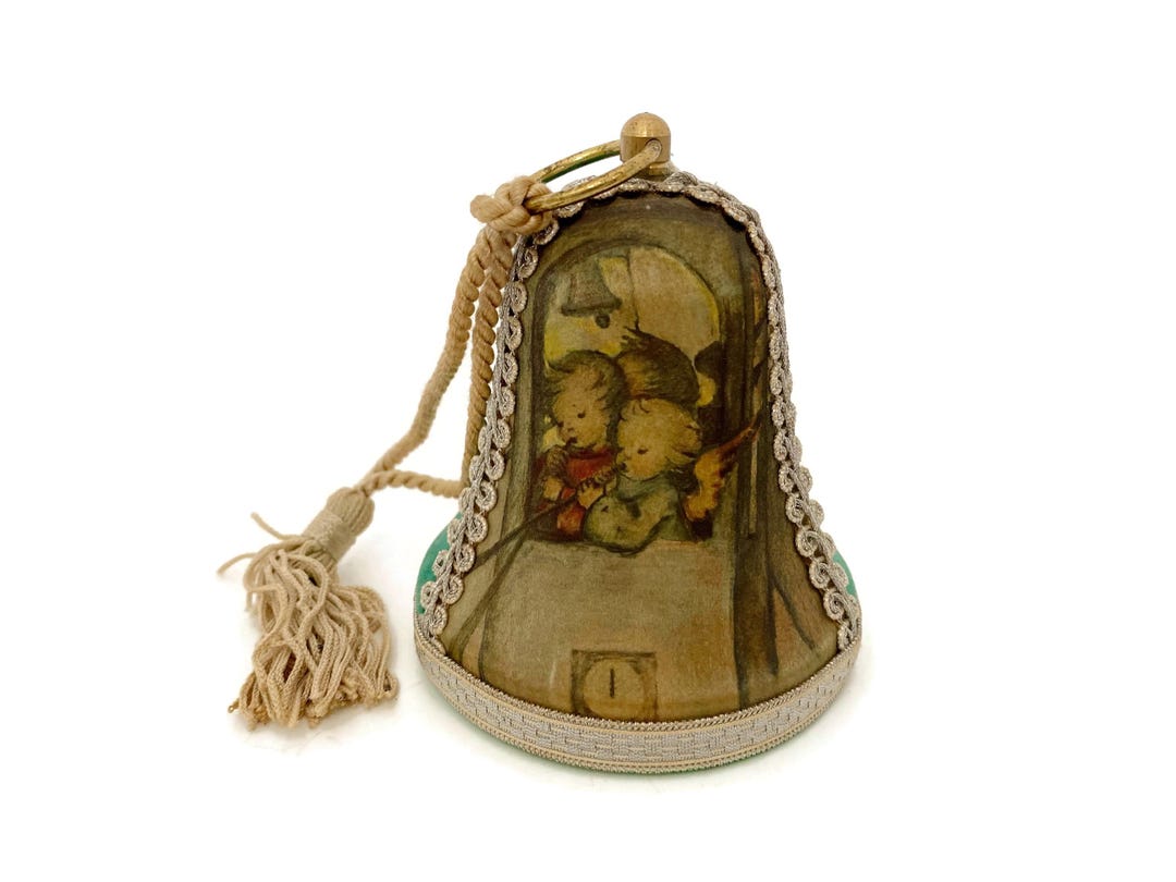 Vintage West German Musical Bell Ornament - Etsy